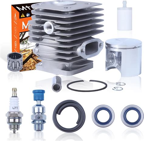 Haishine Cylindre Piston 44mm Ligne de filtre à air carburant Kit