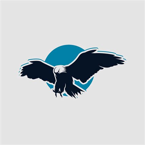 Eagle Illustration Logo Design Templates Premium Vector Vector