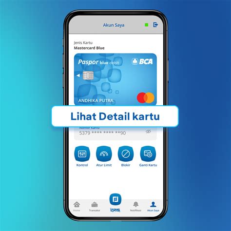 BCA Checking BCA Debit Card Information On BCA Mobile