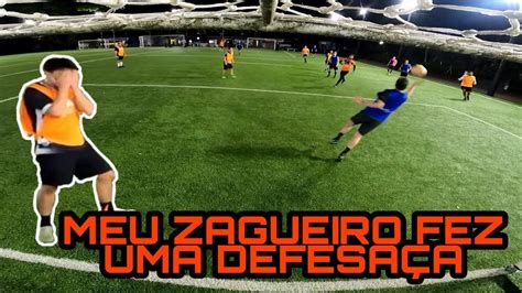 SAI DO GOL E MEU ZAGUEIRO ME SALVOU FAZENDO UMA DEFESAÇA PEGUEI UM