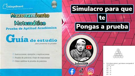 Examen de Admisión UNAH Simulacro para ponerte a prueba con el