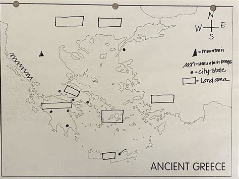 Ancient Greece Map Diagram Quizlet
