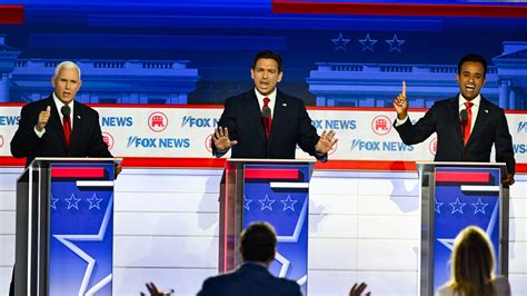 Republican Candidates Asked If They Believe In Climate Change The New