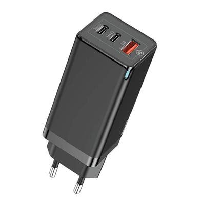 Baseus GaN2 Lite Fast Charger C U 65W CN SUPER VOOC Black CCGL010001