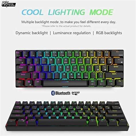 Teclado Mecanico Rk61 Rgb Meses Sin Intereses