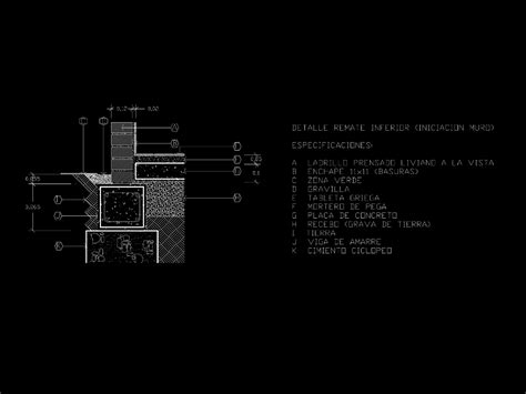 Detalle De Cimentacion En AutoCAD Descargar CAD 118 56 KB Bibliocad