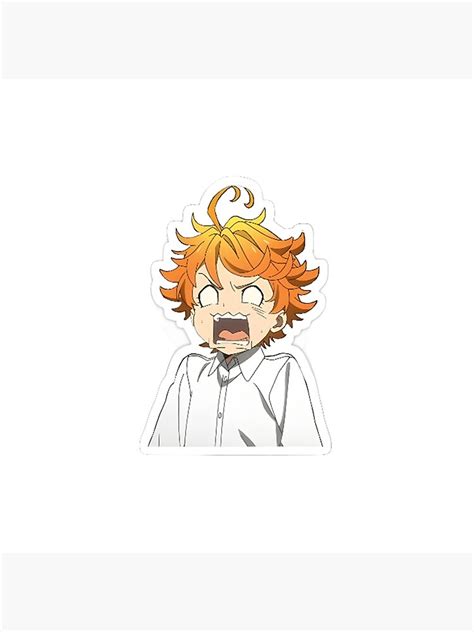 The Promised Neverland Emma Sticker Poster For Sale By Carlashop