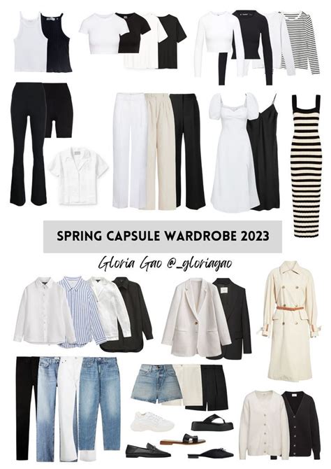 Spring Capsule Wardrobe 2023 Capsule Wardrobe Women Minimalist