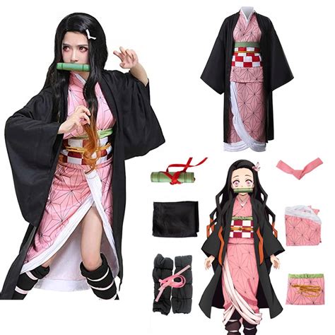 Demon Slayer Cosplay Kamado Kostiumy M Skie Przebrania Allegro Pl