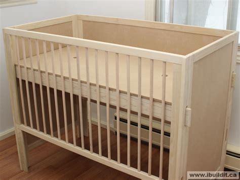 Homemade Wooden Baby Cradle