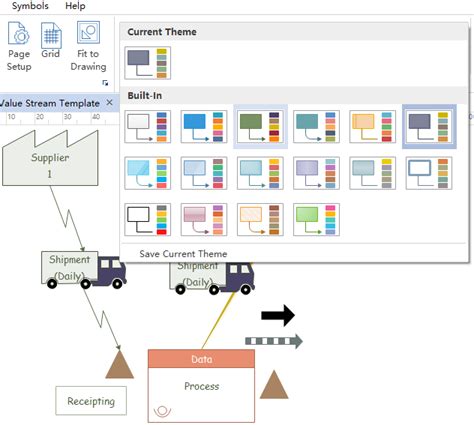 Value Stream Mapping Template For Powerpoint Slidemodel Off