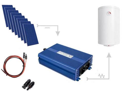 Zestaw solarny do grzania wody w bojlerach panele słoneczne 3300 W off