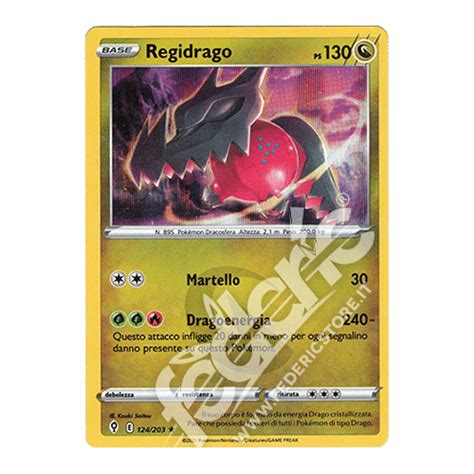 124 203 Regidrago Holo IT MINT Federicstore