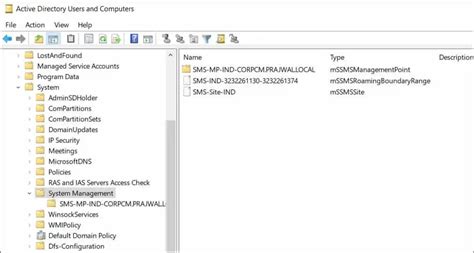 Create System Management Container For Sccm And Extend Ad Schema