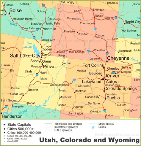 Wyoming On Map London Top Attractions Map