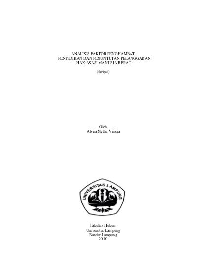 Top PDF Pelanggaran Hak Asasi Manusia Di Indonesia 123dok