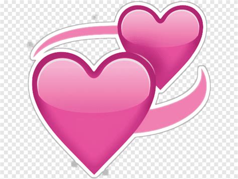 Emoji Heart Emoji الحب ملصقا png