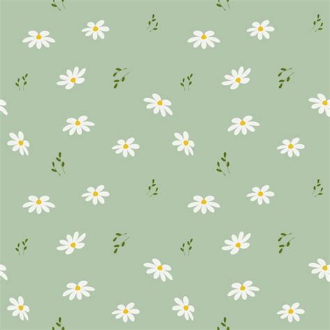 Discover 85 Aesthetic Green Daisy Wallpaper In Coedo Vn