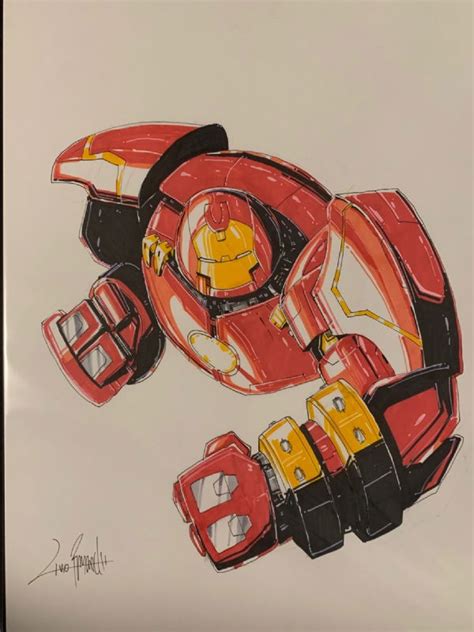 Share Iron Man Hulkbuster Sketch Best Seven Edu Vn