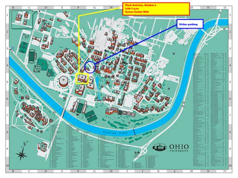 Athens Campus Map With Building Notes DocsLib