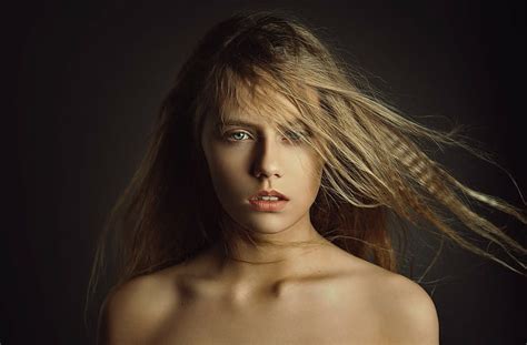 Mujer Cara Retrato Rubia Fondo De Pantalla Hd Wallpaperbetter