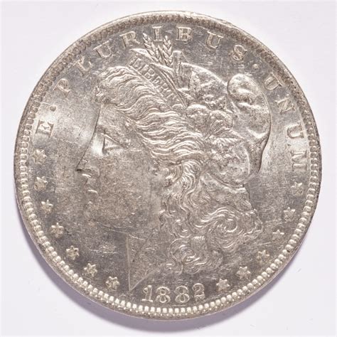 O Morgan Silver Dollar Au Bu Numismax