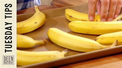 How To Ripen Bananas Quickly Quick Cooking Class YouTube