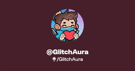Glitchaura Twitter Instagram Tiktok Twitch Linktree