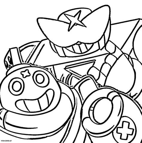 Coloriages Surge Brawl Stars Téléchargez et imprimez gratuitement