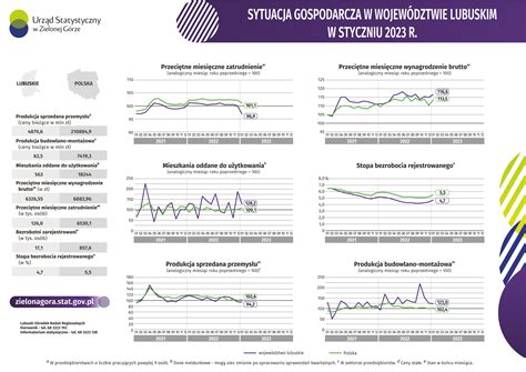 Urząd Statystyczny w Zielonej Górze Infografiki w US Sytuacja