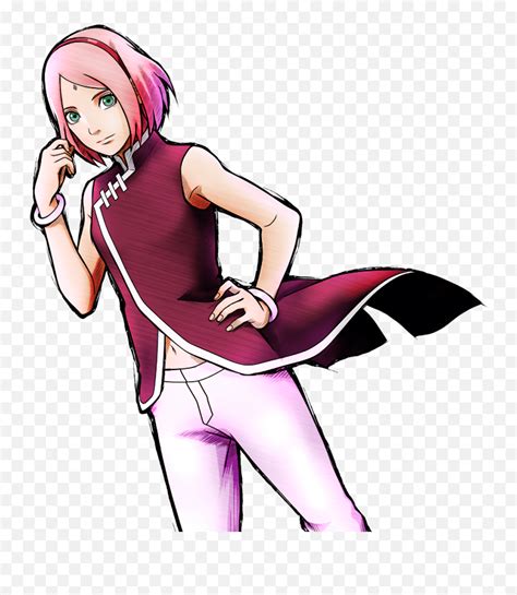 Adult Sakura 3 Render Naruto X Boruto Ninja Tribes Sakura Ninja