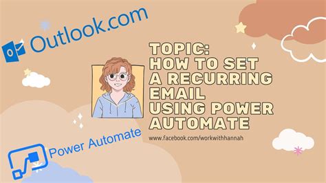 outlook tutorial setup recurring email with power automate youtube