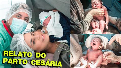 Relato do Meu Parto Cesária YouTube
