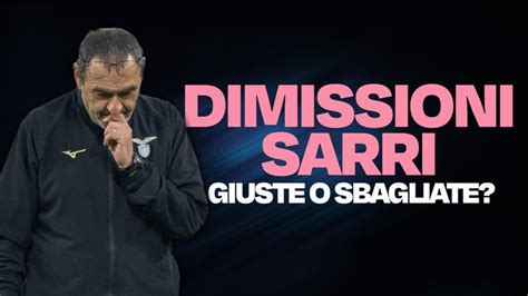 Lazio dimissioni Sarri i perché Problemi in attacco e difesa
