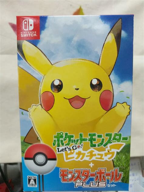 Pokemon Let S Go Pikachu Pokeball Plus Bundle Video Gaming Video