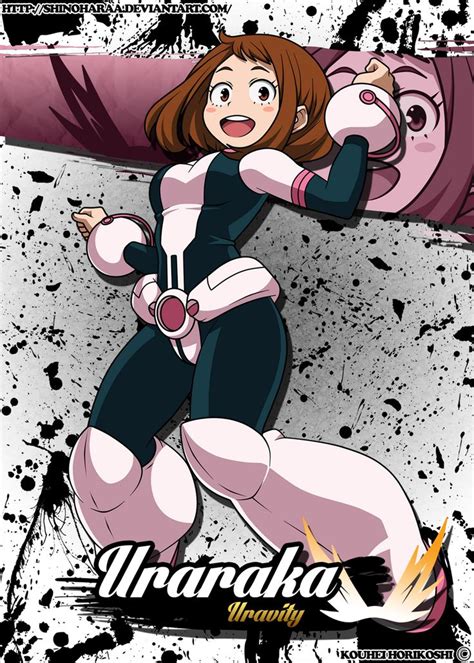 Ochaco Uraraka By Shinoharaa On Deviantart Hero Academia Characters Cute Anime Character Hero