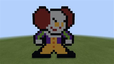 Pennywise Pixel Art R Stephenking