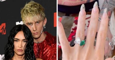 Megan Fox Removes Engagement Ring From Machine Gun Kelly Report