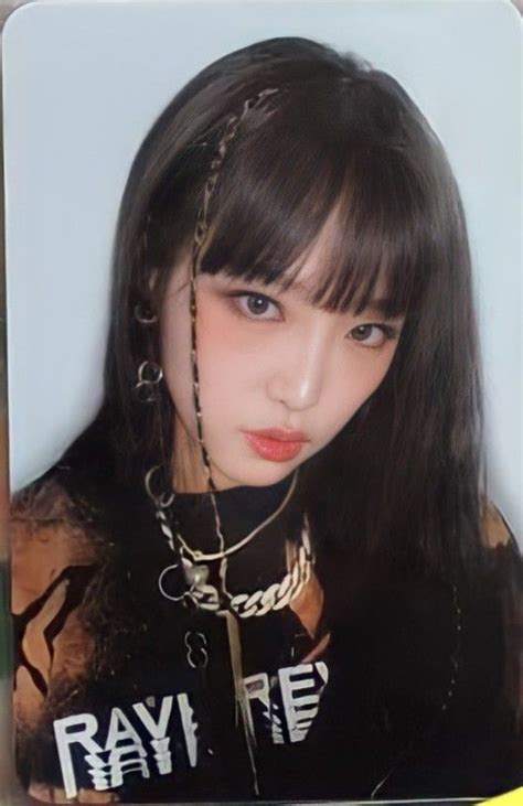 Yena Smiley Pc Scan In 2023 Photo Cards Iz One Yena Smiley