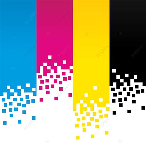 Desenho De Cmyk Fragmento Digital Linhas Cor Fundo Design PNG Desenho