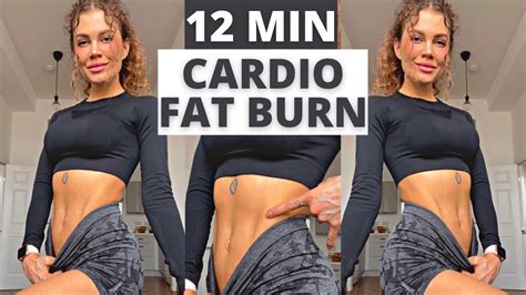 Min Sweaty Fat Burn Cardio At Home Flat Belly Workout No Equipment