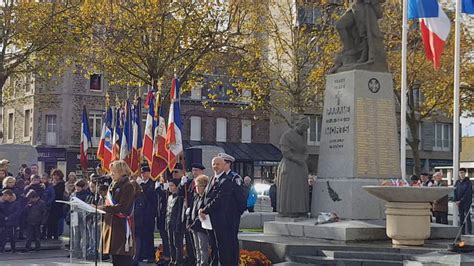 Centenaire du 11 novembre discours de Michèle Lombardie YouTube