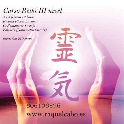 Curso Reiki En Centro Raquel Rabo Terapias Naturales