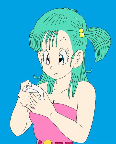 Dragon Ball Bulma Checks Her Radar By Crawfordjenny On Deviantart