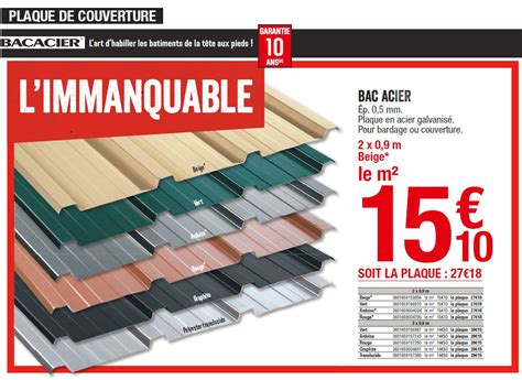 Arriba 78 imagen tôle de bardage 3m brico dépôt fr thptnganamst edu vn