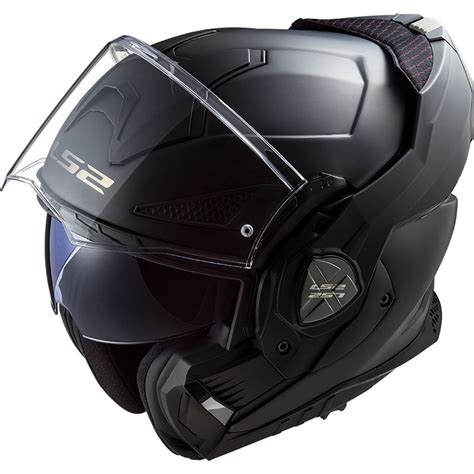 LS2 FF901 Advant X Solid Helm Schwarz Matt LS2 569011011 Modular Helme