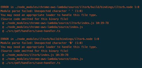 issue running with webpack typescript · issue 29 · alixaxel chrome aws lambda · github