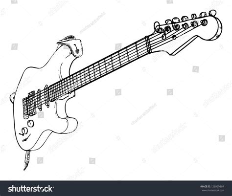 Guitar Sketch Guitar Drawing Guitar Art Photo Reference Art