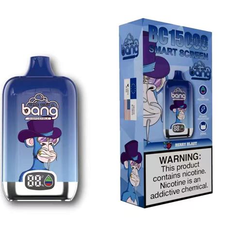 Bang 15000 Puffs Disposable Vape Pen Mesh Coil E Cigarette Original