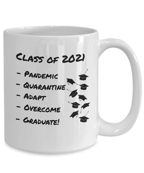Clase de 2021 Taza Taza de graduación para hijo Regalo de Etsy